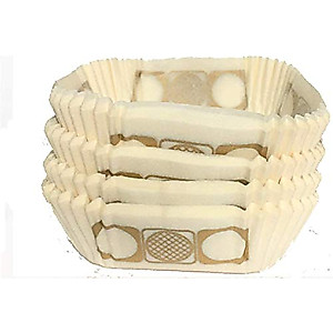 Cakesupplyshop Item#885y - 50pack Square Brownie Baking Cups Pan Liners