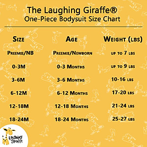 Laughing Giraffe Baby Blank Short Sleeve Unisex One Piece Bodysuit (12-18 Months, white)