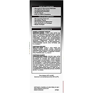 SoftSheen-Carson Dark & Natural Hair Color for Men 5 Minutes, Natural Looking Gray Coverage for Up To 6 Weeks, Shampoo-in Permanent Hair Dye, Jet Black, Ammonia Free, Natural Black, 2 Count