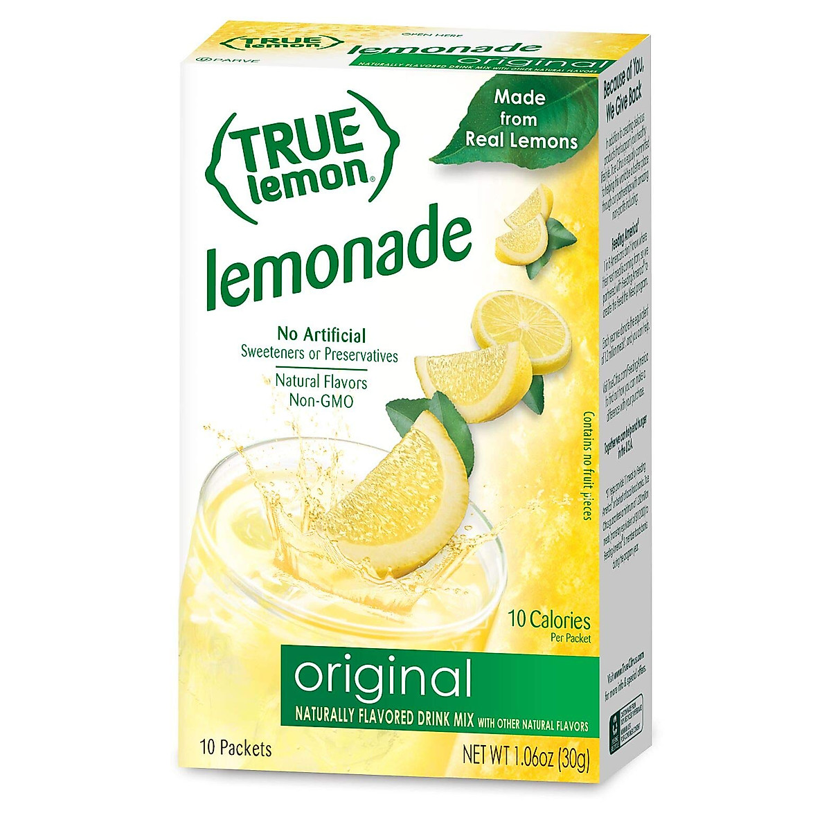 True Lemon Assorted Beverage & Lemonade Drink Mixes 10 Ct 1.06oz(Pack of 5)