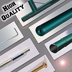 YardGrow Greenhouse Frames for Larger Hot Garden House Support Arch Frame Climbing Plants/Flowers/Vegetables Outdoor (16x7x7 FT)