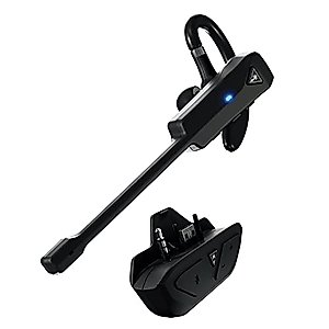 Turtle Beach Recon Air Wireless Gaming Chat Communicator for Xbox Series X/ S, Xbox One, iOS, Android, Windows 10 & 11 PCs, & Bluetooth Mobile Devices with Noise - Cancelling Mic – Black