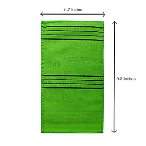 GOLDSANGSA-Korean Exfoliating Towel Washcloth Mitts (Large 10pcs)/Korean Italy Towel Skincare Exfoliating Scrub Bath Cloth Remove Dead Skin