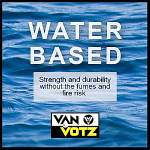 VAN VOTZ Hi-Tech Wood Filler for Exterior Wood in Colors (Cedar), Half-Pint/500g