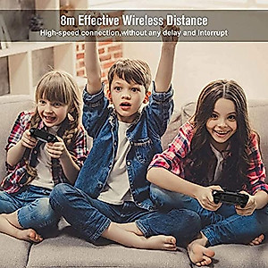 Burcica PS3 Controller 2 Pack Wireless Motion Sense Dual Vibration Upgraded Gaming Controller for Sony Play Station 3 with Charging Cord (Blue+Purple)