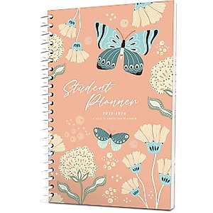 Student Planner, 2023-2024 by Well Planned Gal (Butterflies)