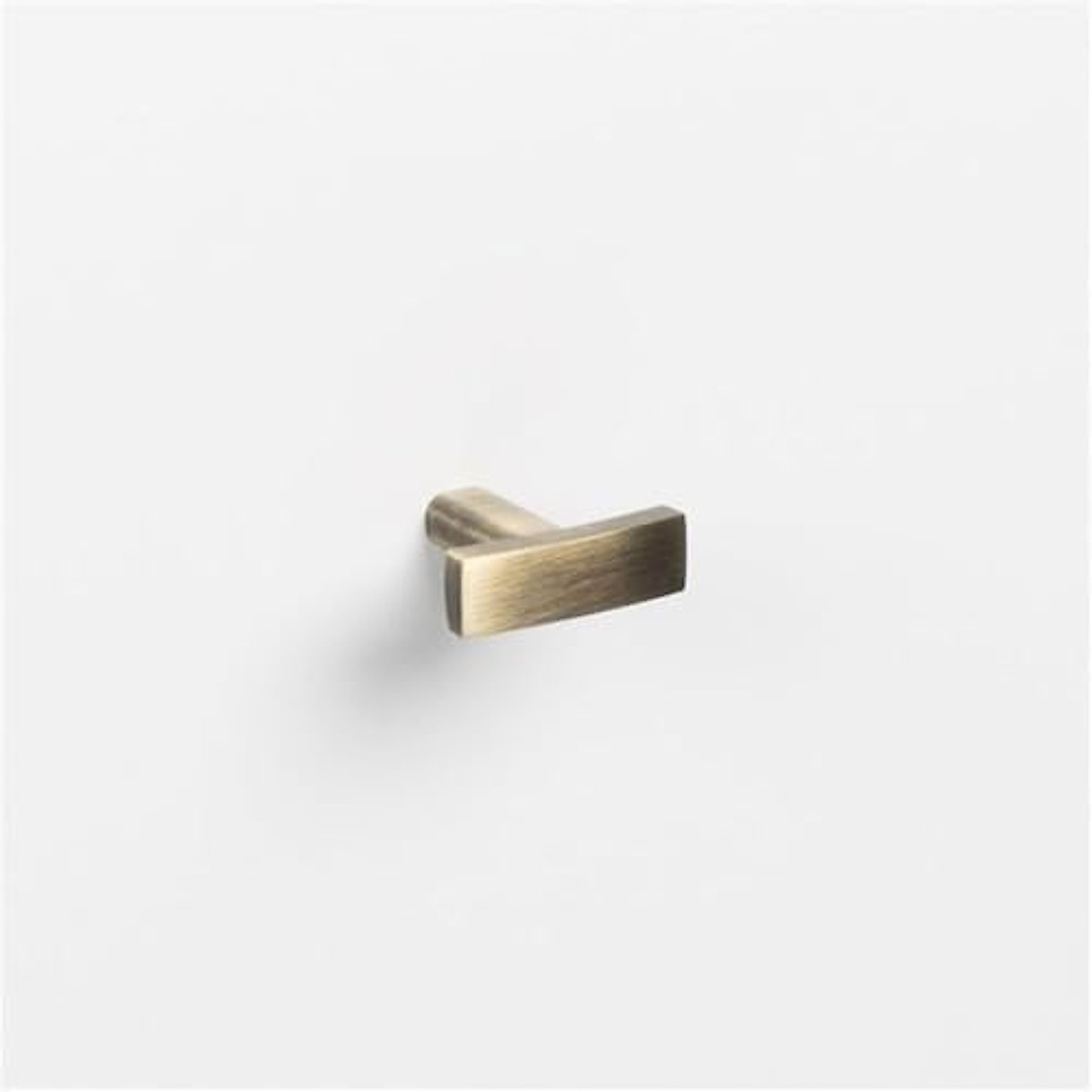 Prepac 4-Drawer Floating Dresser for Bedroom, Modern Dresser Chest of Drawers with Brushed Brass Knobs 16" D x 42.25" W x 17.25" H, White, WDBW-1412-1