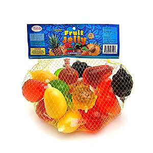 Funtasty Squeezable Fruit Jellies Candy - 25 Count Bag - Assorted Flavors
