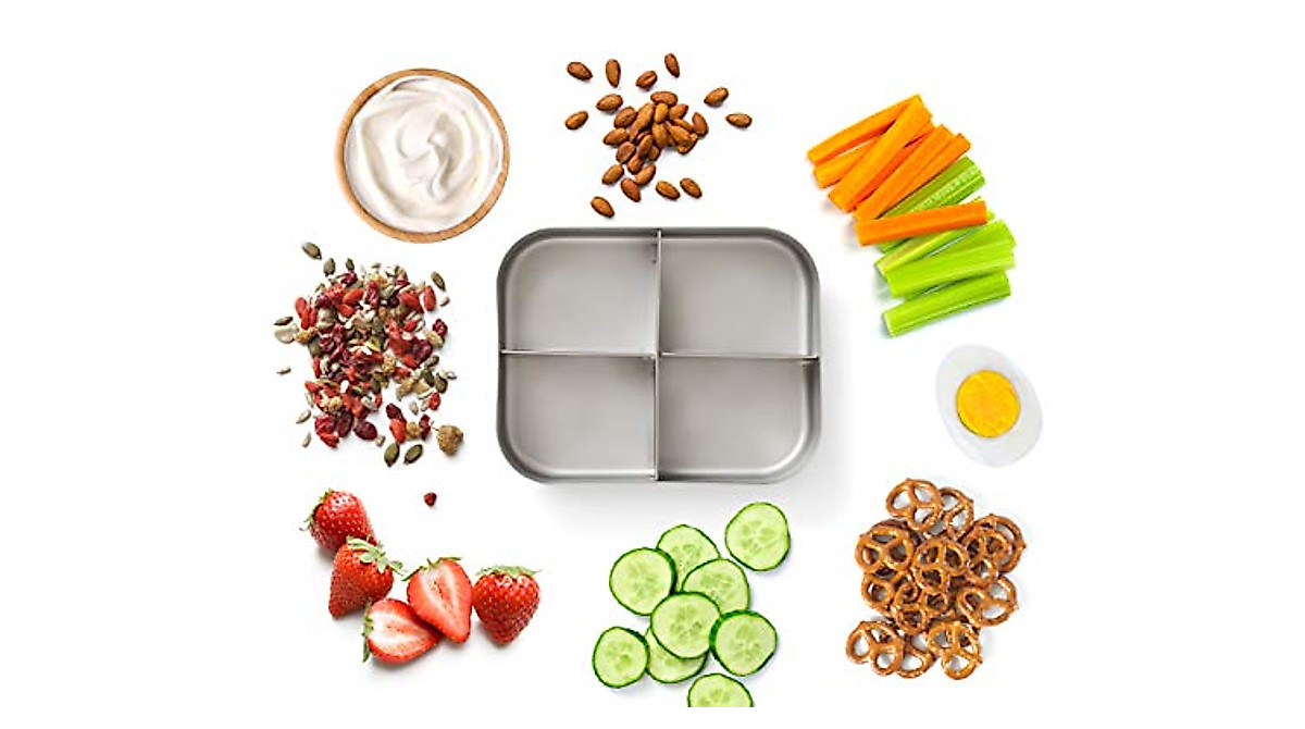 Bits Kits Stainless Steel Bento Box for Easy Meal Prep
