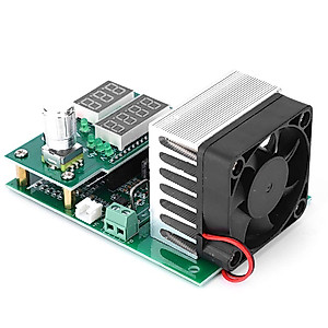 60W 9.99A 30V Electronic Load Aging Test Module,Single Mode Constant Current Battery Capacity Tester, Intelligent Fan Control,Overheat