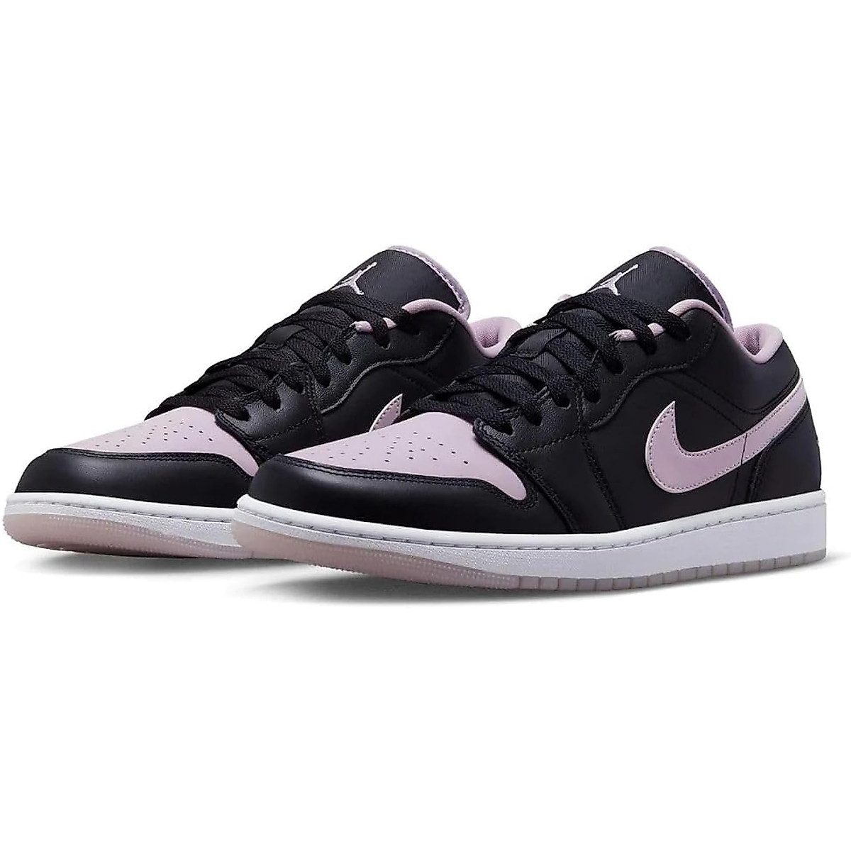 Air Jordan 1 Low SE Men's Shoes (Black/Iced Lilac-White, us_Footwear_Size_System, Adult, Men, Numeric, Medium, Numeric_11)