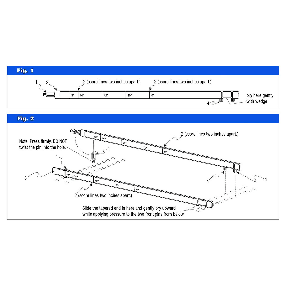 Clear Plastic Gondola Shelf Dividers, Universal Fits All Gondola Shelving up to 16" D - 100 Pack