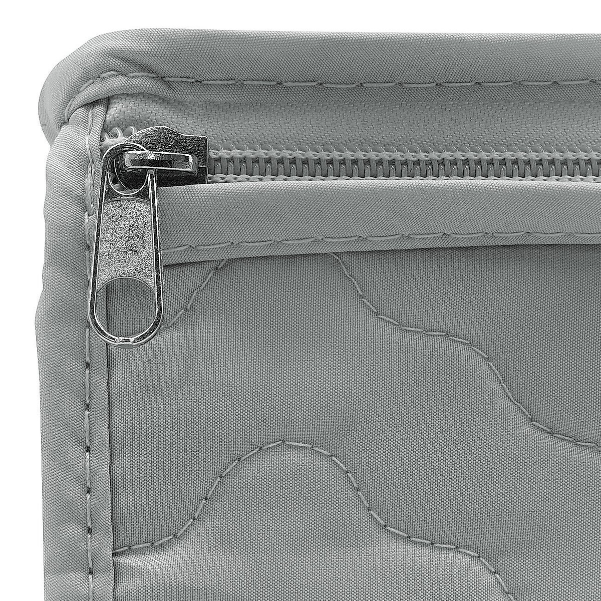 Sorbus China Storage Containers - 5 Pc Quilted Set for Moving & Transporting Dinnerware, Dishes, Round Plates, Glassware, Cups & Mugs with Felt Plate Protectors - Fine China Glass, Plate Storage Cases