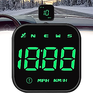 MAKIVI Car Speedometer with Speed, Overspeed Car Alarm Fatigue Driving Reminder for All Car Motorcycle