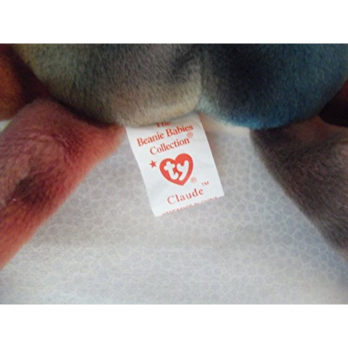 TY Beanie Babies King Crab CLAUDE 5th Gen New w/ Tag ,#G14E6GE4R-GE 4-TEW6W228860