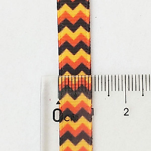 Chenkou Craft 3/8" (10mm) Assorted 15yards Halloween Grosgrain Ribbon DIY Craft Accessory Happy Halloween Ribbons (Halloween, 3/8"(10mm))