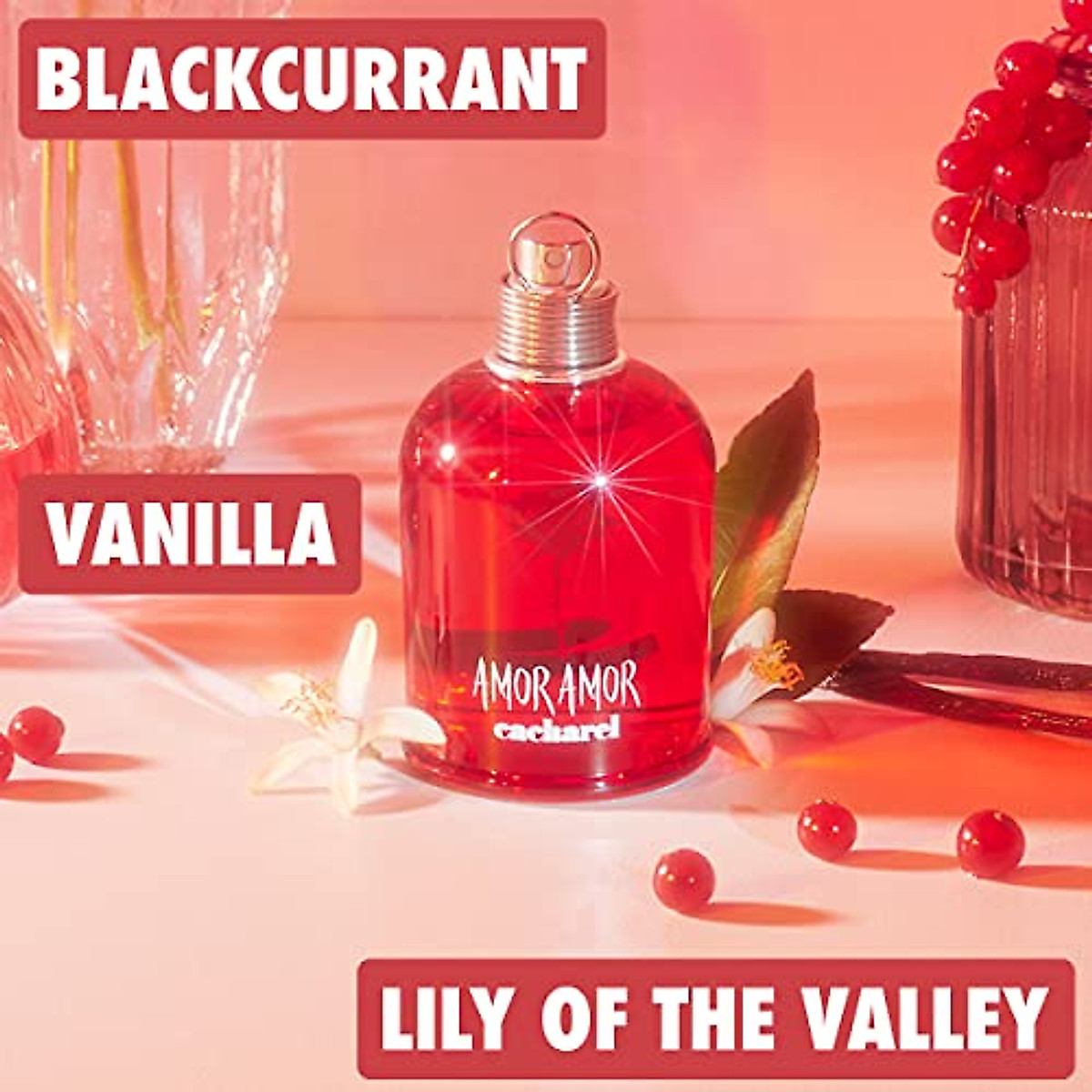 Cacharel Amor Amor Gift Set for Women, 2 PC Eau de Toilette