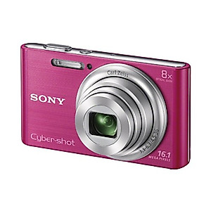 Sony DSC-W730/P 16.1 MP Digital Camera with 2.7-Inch LCD (Pink)