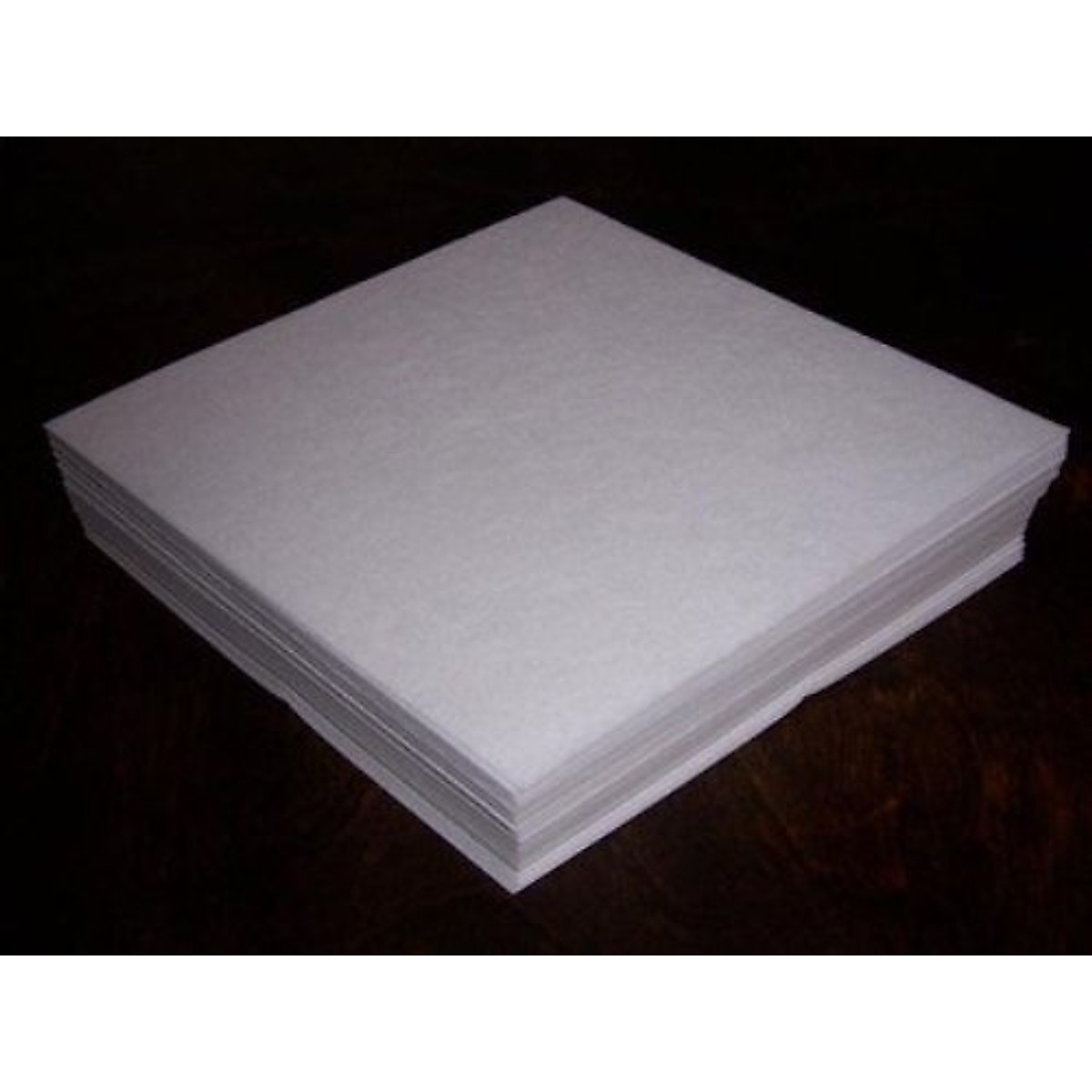 Tear Away Machine Embroidery Stabilizer Backing 100 Precut Sheets 8"x8" Medium Weight 1.8 Ounce Fits 4x4 Hoops