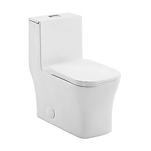 Swiss Madison Well Made Forever SM-1T106 Concorde One Piece Toilet, Glossy White