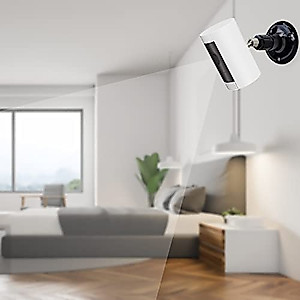 BFYTN 3 Pack Wall Mount Compatible with Ring Stick Up Cam Wired/Battery and Ring Indoor Cam HD Security Camera,360 Degree Adjustable Mounting Bracket (Black)