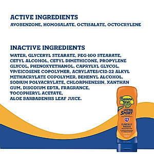 Banana Boat Sport Ultra SPF 15 Sunscreen Lotion, 8oz | Banana Boat Sunscreen SPF 15 Lotion, Oxybenzone Free Sunscreen, Sunblock Lotion Sunscreen, Banana Boat Lotion SPF 15, 8oz