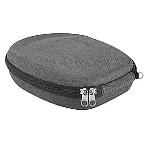 Geekria Shield Case Compatible with Bose QC45, QC35 II, QC35, QC25,QCSE, Noise Cancelling Headphones 700 Headphones, Replacement Protective Hard Shell Travel Carrying Bag with Cable Storage (Grey)