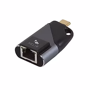 Helix USB Connect USB-C to Ethernet Adapter, 1GBPS Connection Speed, Ethernet Port, Adapter to Connect to Wired Network
