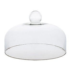 Cake Display Stand Cover 10 inch : Housoutil Cake Dome Cover Glass Cake Dome for Dessert Cheese-Dust- Proof Round Cake Holder Food Tent
