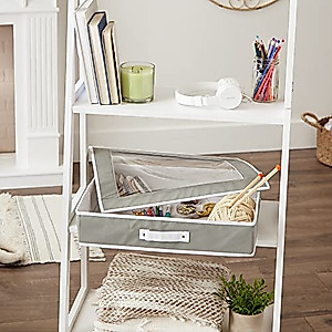 DII Breathable Closet Storage Organizer, Shirt, Gray