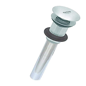 Grohe 28754000 Vessel Sink Pop-Up Drain, Starlight Chrome
