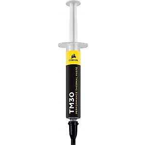 Corsair TM30 Performance Thermal Paste | Ultra-Low Thermal Impedance CPU/GPU | 3 Grams|w/applicator, silver for Desktop