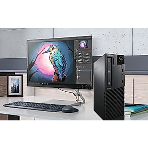 Lenovo ThinkCentre M91p SFF Refurbished Computer PC, Intel Core i7-2600, 16GB RAM, 2TB Hard Drive, DVD-RW, WiFi, VGA, DP, Windows10 Pro Business Desktop (Renewed)