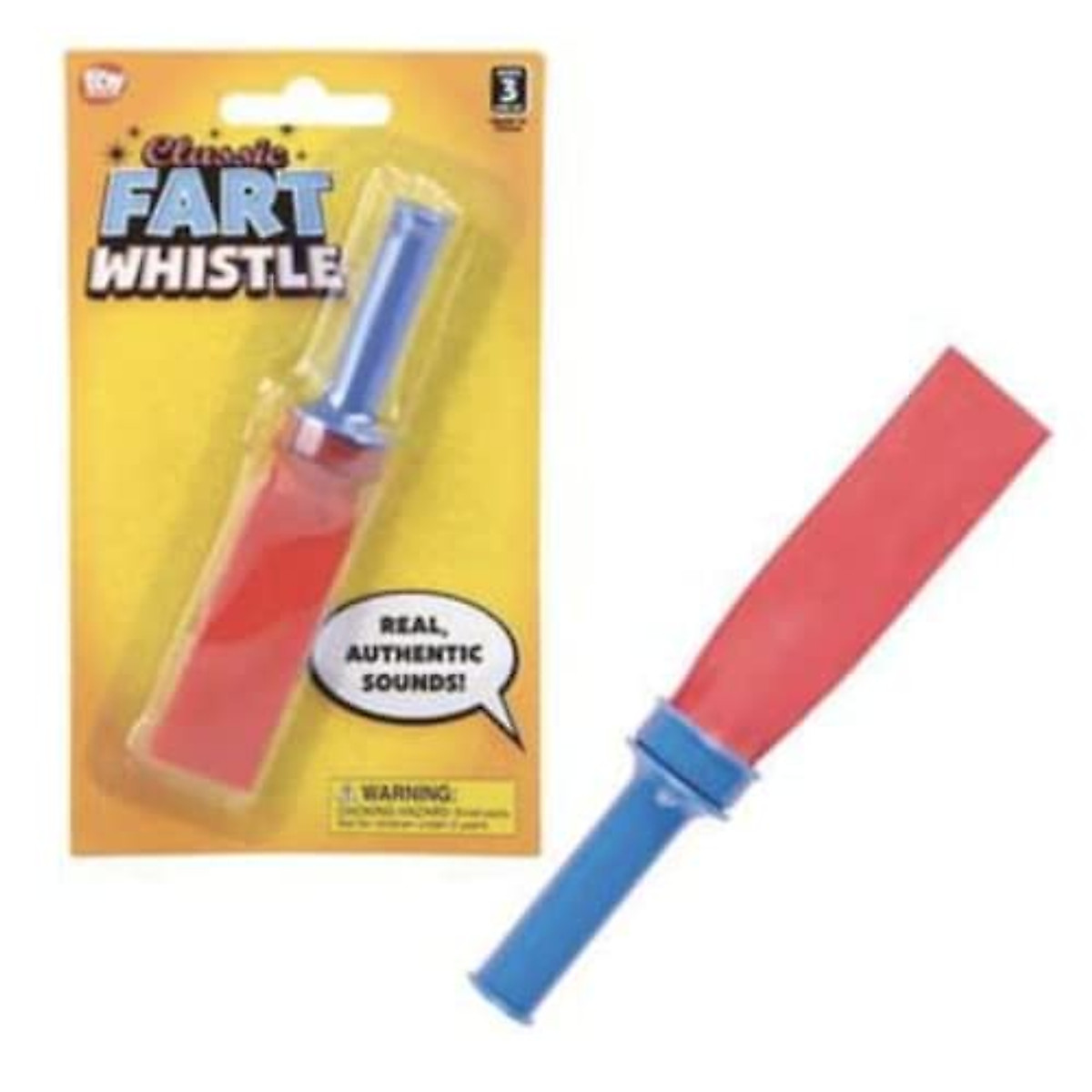 Nikki's Knick Knacks 7 Piece Prank Kit Set- Whoopee Cushion, Dirty Diaper, Chewed Gum, and More!