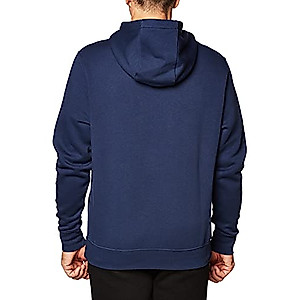 Nike GX NSW Mens Club Pullover Hoodie BV2973-410 Size S Midnight Navy/White