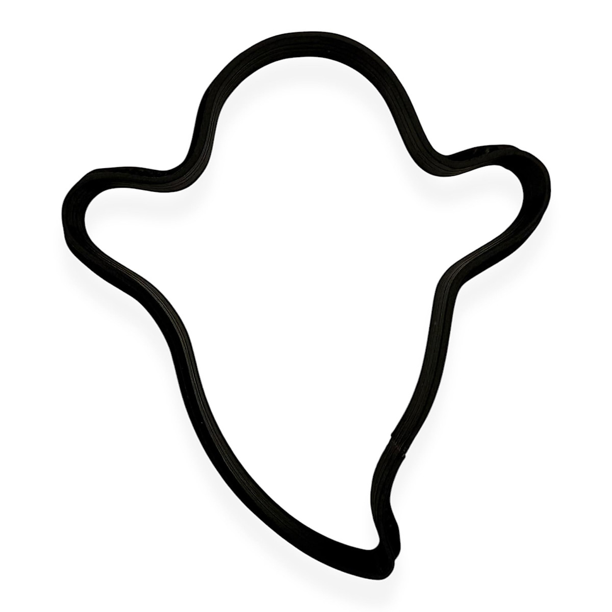 Ghost Cookie Cutter | Easy-to-Push 3D-Printed Halloween & Fall Baking Tool for Cookies, Fondant, and Crafts | Spooky Holiday, Día de los Muertos & Birthday Party Decor