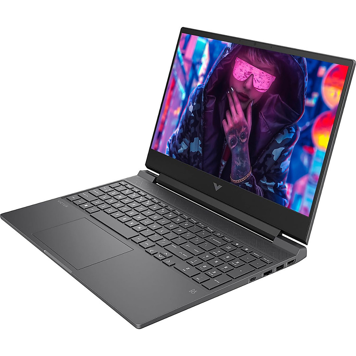 HP Victus Gaming Laptop, 15.6" FHD 144Hz Display, AMD Ryzen 5 7535HS, 32GB DDR5 RAM, 1TB NVMe SSD, NVIDIA GeForce RTX 2050, Backlit Keyboard, WiFi 6, RJ-45, HDMI, Win 11, w/CUE Accessories