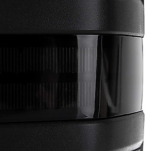 QUALINSIST Tow Mirrors Fit for 1999-2002 for Chevy Silverado for GMC Sierra 1500/2500 Towing Mirrors with Power Adjusted Heated LED Turn Signal Width Light Black Housing 2PCS LH and RH Side