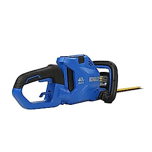 Kobalt 40-Volt 24-in Dual Cordless Electric Hedge Trimmer 2 Ah (Battery Included and Charger Included)