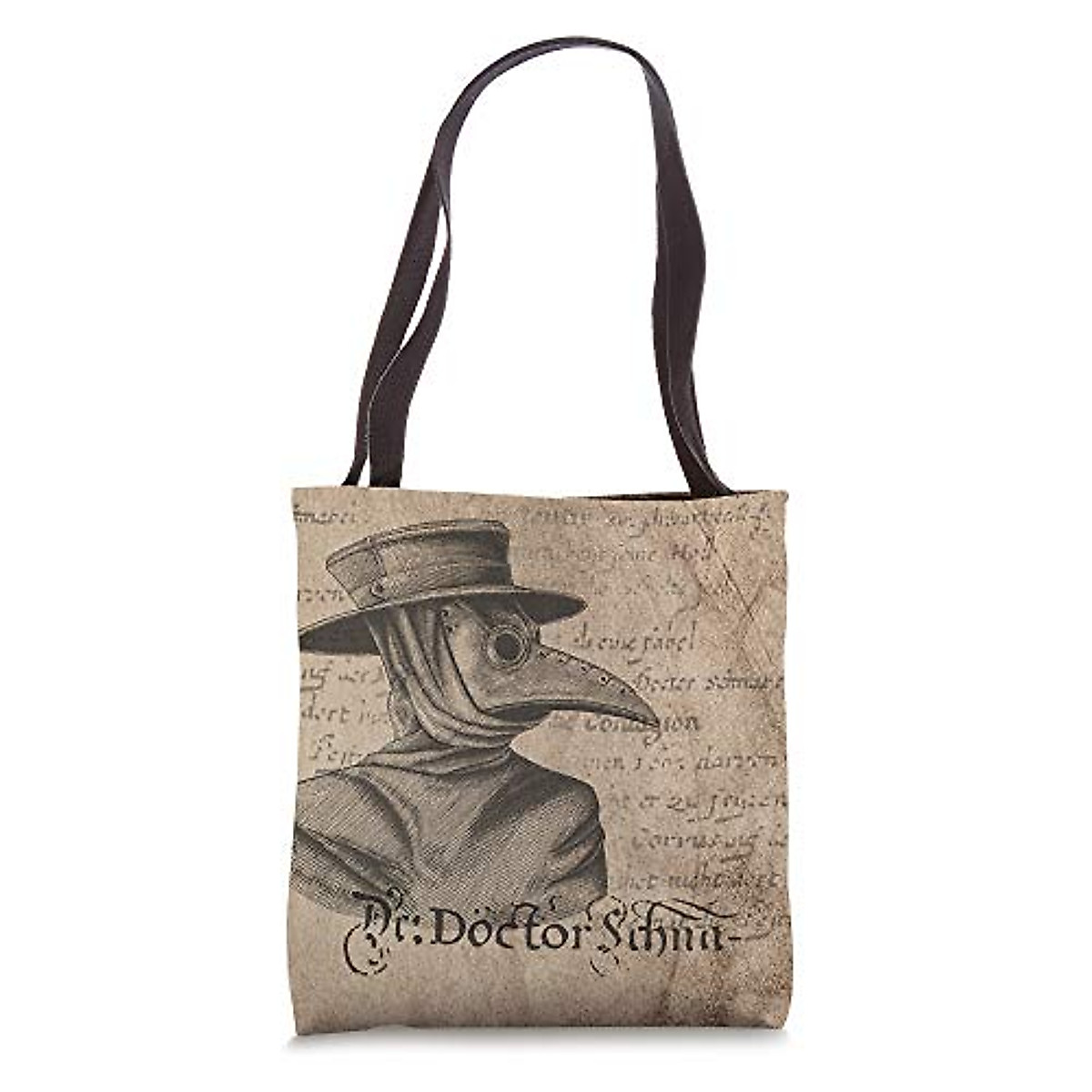 Plague Doctor Vintage Gothic Medieval Medicine Healthcare Tote Bag
