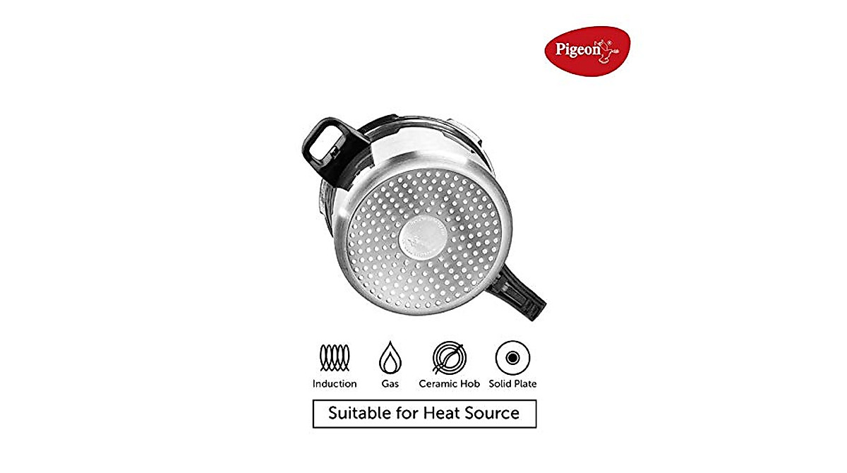 Pigeon 3 Qt Pressure Cooker - Stainless Steel Cooking Pot