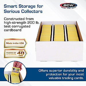 BCW Super Shoe Storage Box, 3000 Count