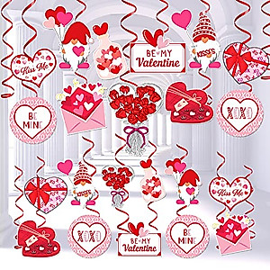 Valentines Day Hanging Swirl Valentines Day Decorations for The Home Happy Valentines Day Decorations Galentines Day Decorations Valentines Day Home Decor