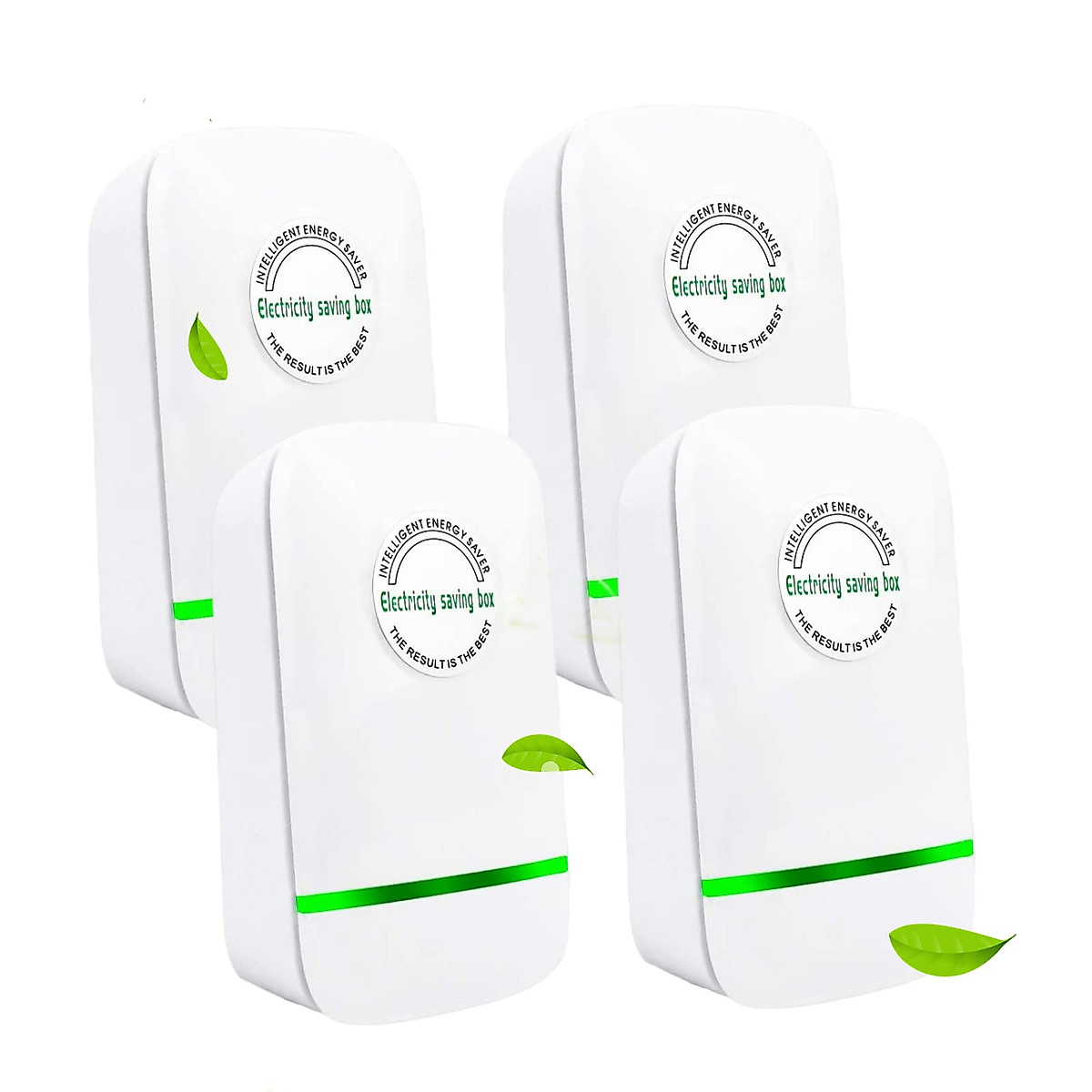 Gbbazu Pro Power Saver, Energy Upgraded Save Electricity Saving Box, Household Intelligent Factor Saver Office Market Device, US Plug 90V-250V 30KW (4 Pack)