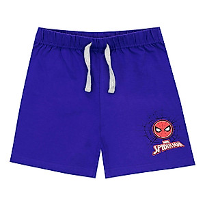 Marvel Boys Spiderman T-Shirt And Shorts Set Multicolored Size 4