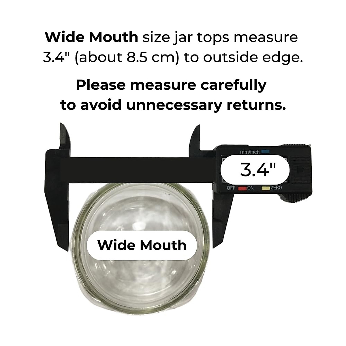 Kitchen Charisma Wooden 4 Mason Jar Lids Wide Mouth (Acacia Wood) - Custom Molded Screw Top Mason Jar Lid Set Storage Lids for Ball Jars Only