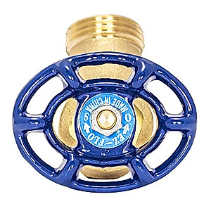 EZ-FLO 3/4 inch FIP x 3/4 inch MHT Bent Nose Garden Hose Valve, Brass Plumbing Fitting, 20253