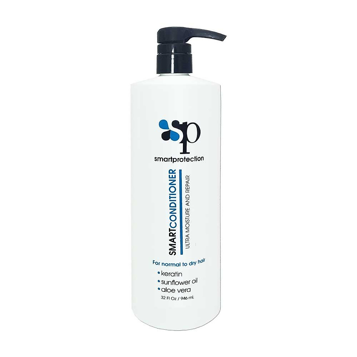 Smart Protection Ultra Moisture Conditioner Sulfate and Paraben Free 32oz for Keratin Treated Hair