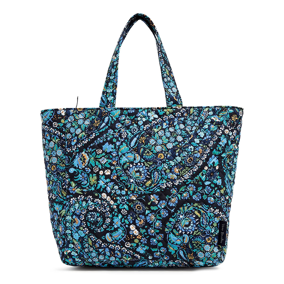 Vera Bradley Women's Cotton Lunch Tote Lunch Box, Dreamer Paisley - Recycled Cotton, One Size