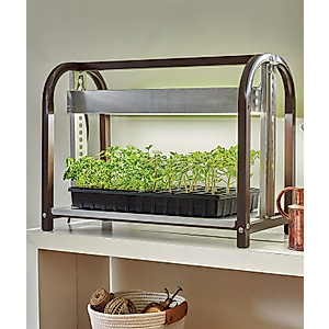 Burpee Exclusive Glow 'n Grow Tabletop Grow Light